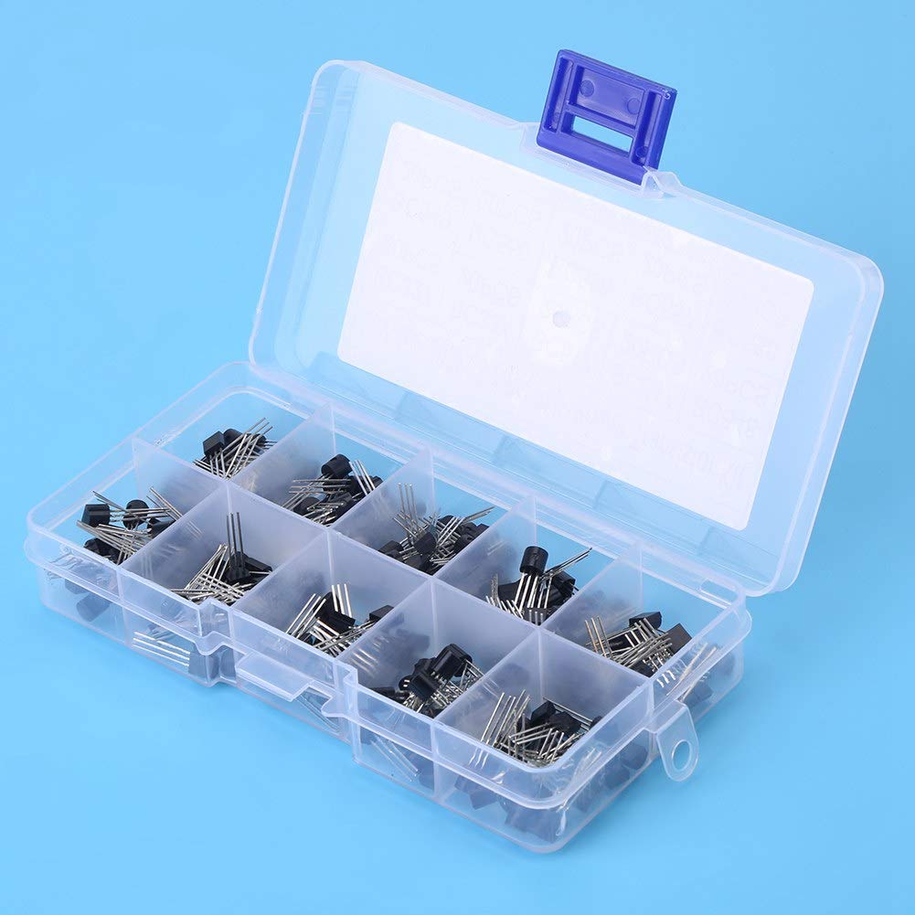 Buy Natruss Transistor Assortment DIY Kit Transistor Three Pin Transistor Kit 200pcs 10 Values ...