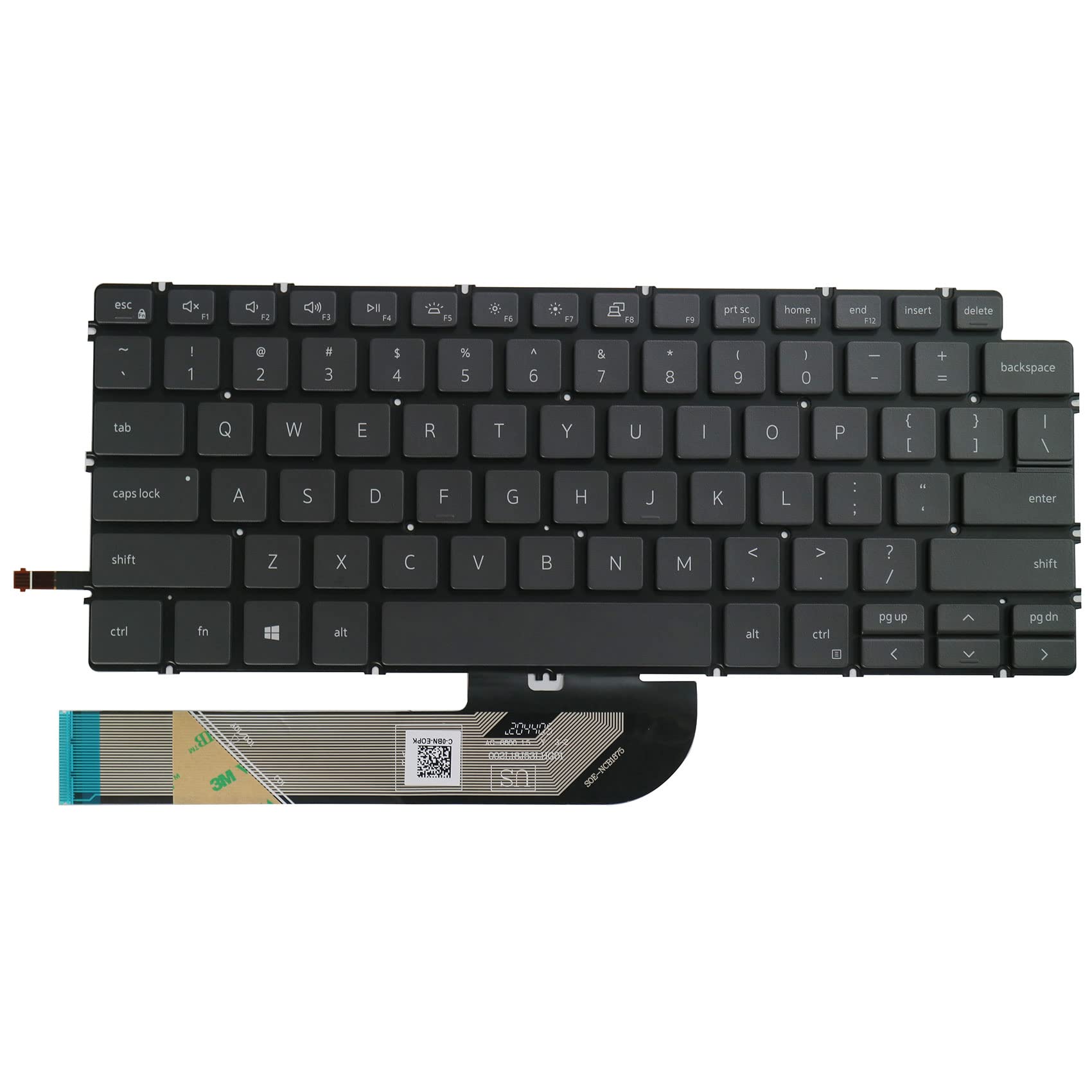 AUTENS US Keyboard for Dell Inspiron 5300 5301 5390 5391 5400 5401 5402 ...