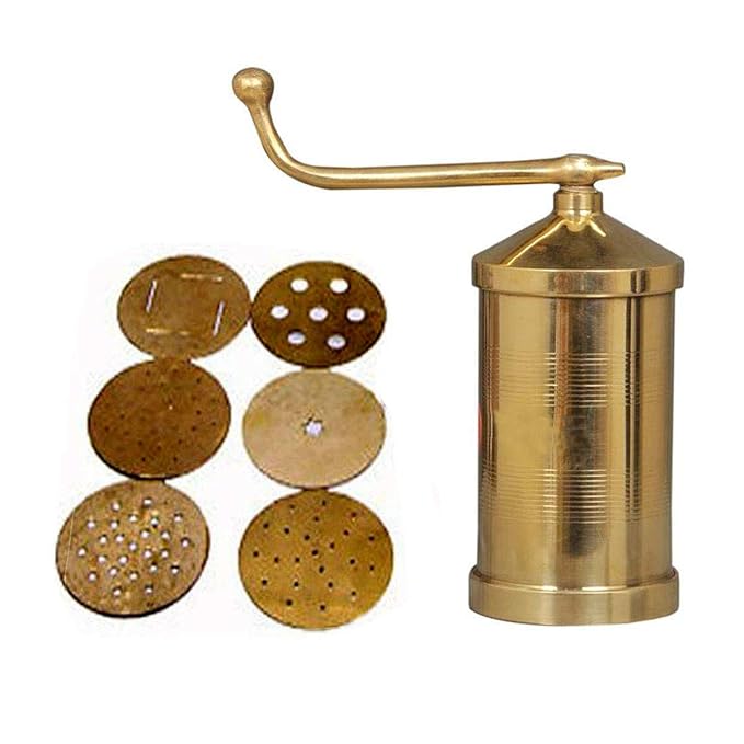 Buy Abee Brass Deluxe Sev/Murkul Maker Sev Sancha Sev Maker Machine (6 ...