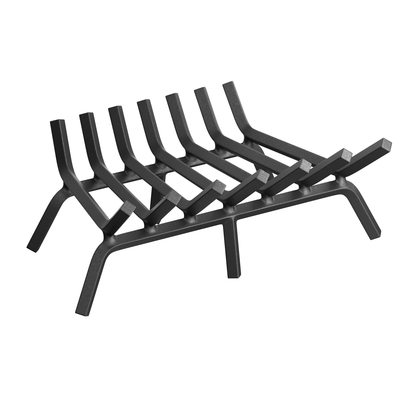 Mua Mr IRONSTONE Fireplace Grate 24 inch Solid Steel Heavy Duty ...