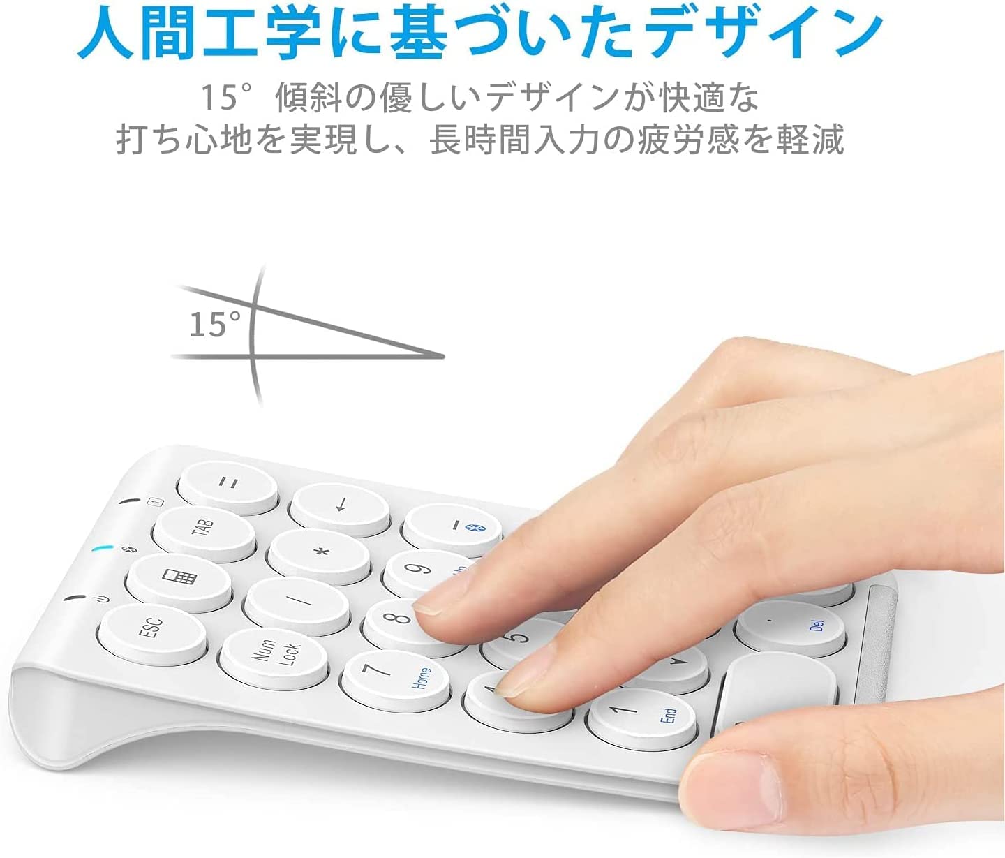 Mua iClever IC-KP08 Numeric Keyboard, Bluetooth Wireless Numeric Keyboard, Pantograph Type, Type ...