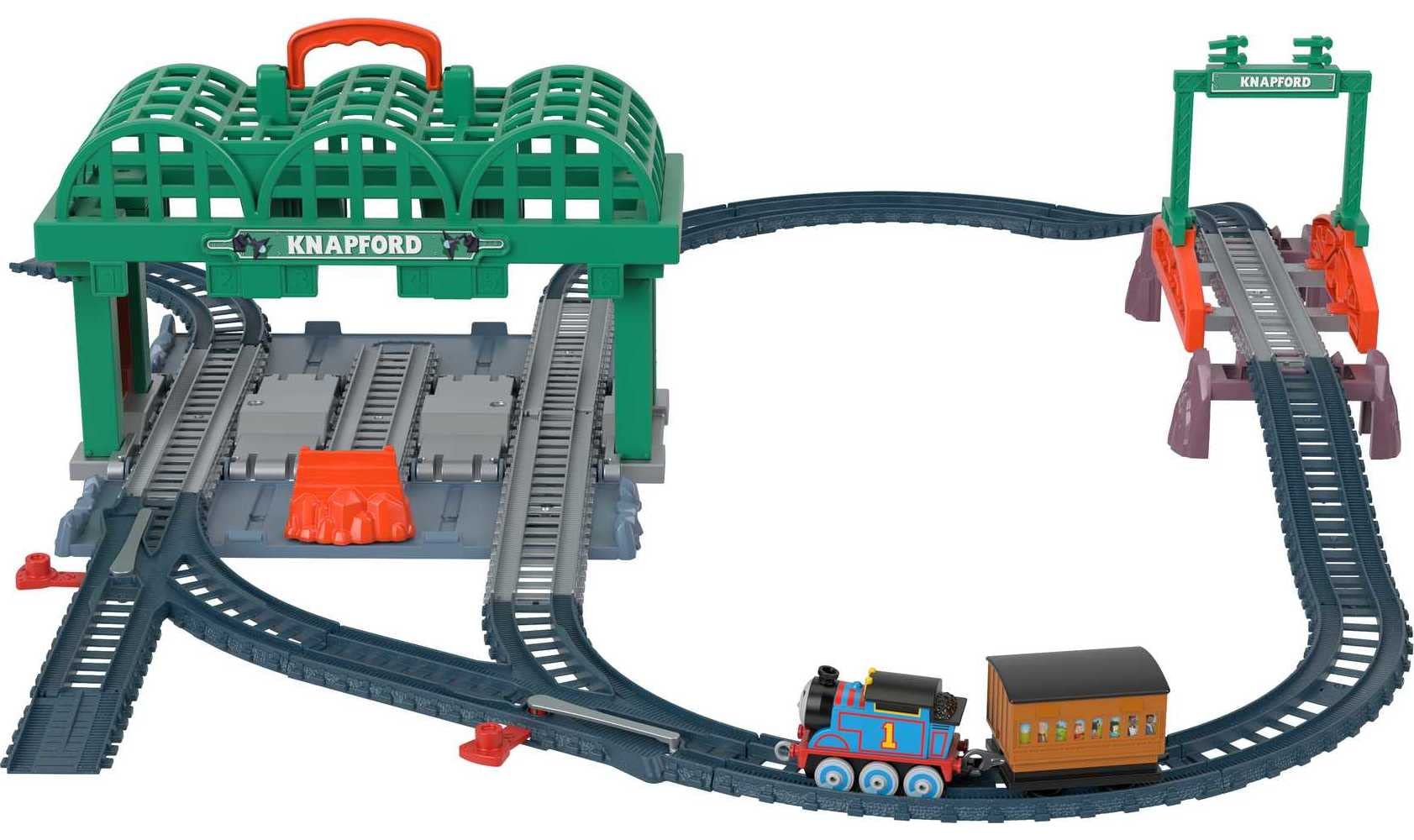 Mua Thomas & Friends Diecast Toy Train & Track Set Knapford Station 2 ...