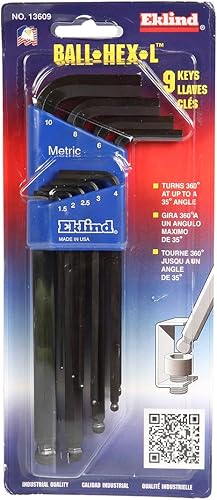 Eklind 9 Pieces. Ball Hex-l Metric Key Set price in UAE | Amazon UAE | kanbkam