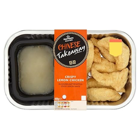 Morrisons Kitchen Chinese Takeaway Crispy Lemon Chicken, 400g: Amazon ...