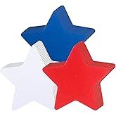 Amazon.com: JarThenaAMCS 36Pcs Star Cutouts 4th of July Patriotic Red ...