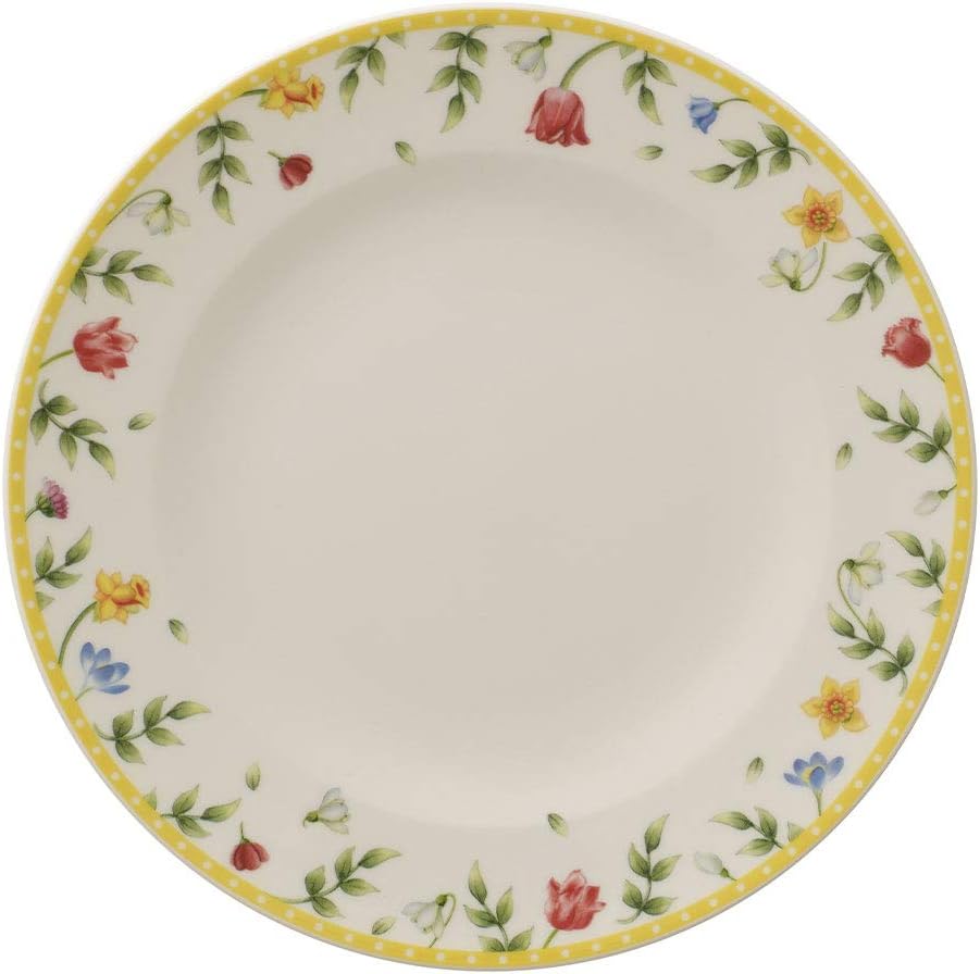 Amazon.com: Villeroy & Boch Spring Awakening Breakfast Plate Flower ...