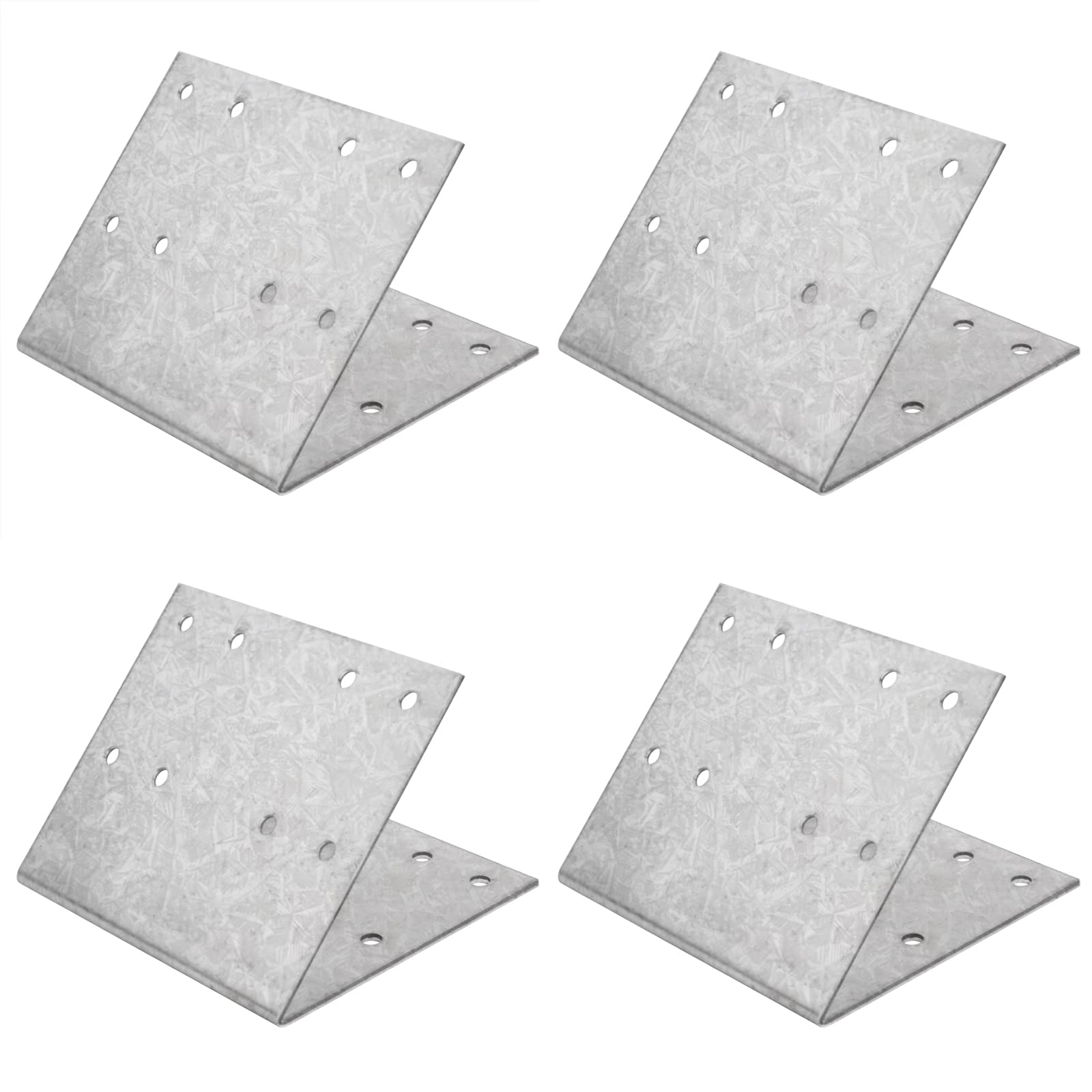 Mua 4 Pcs Inside 45-Degree Plate Connector, 3½×4 inches Steel Tie Plate ...