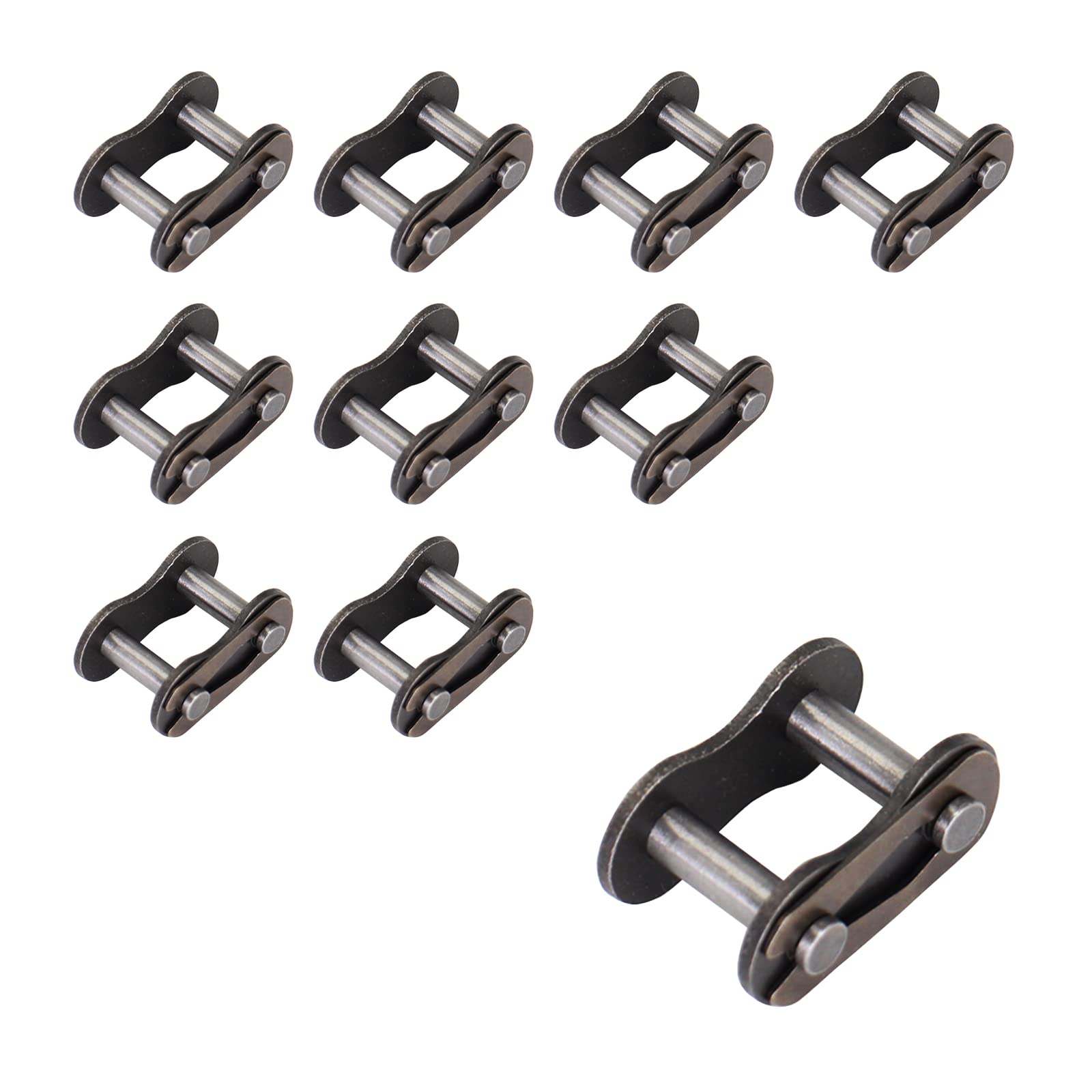 Mua 10 PCS #420 Chain Master Link Roller, Steel Alloy Heavy Duty Roller ...