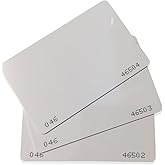 Amazon.com: 100 pcs 26 Bit Proximity CR80 Cards Weigand Prox Blank Printable Swipe Cards ...