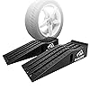 ROBLOCK Heavy Duty Low Profile Car Ramps for Oil Changes, Portable Car ...