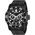 Amazon.com: Invicta Men's 0076 Pro Diver Collection Chronograph Black ...