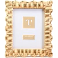 Amazon.com - Twos Company Wicker Weave 8''x10'' Photo Frame