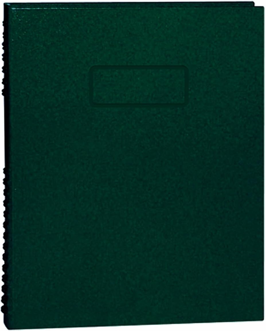 Blueline NotePro Notebook 9.25x7.25-Inch 192 Pages, Green (A9C.84 ...