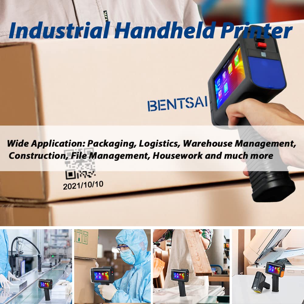 Mua BENTSAI BT-HH6105B2 Handheld Inkjet Printer with 1/2 Inch Print ...