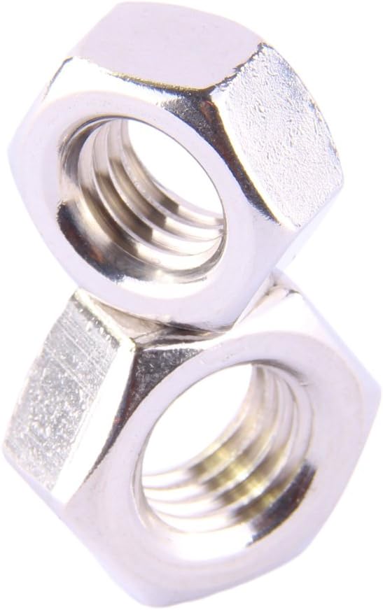 Sechskantmuttern M8 DIN 934 Edelstahl A2 (10 Stück) - V2A Muttern Sechskant-Mutter: Amazon.de ...