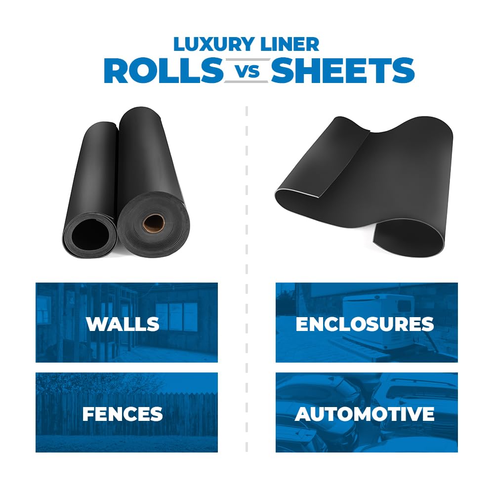 Mua Second Skin Luxury Liner - 1 lb Mass Loaded Vinyl Noise Barrier - 1 ...