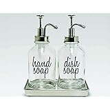 Amazon.com: hand soap dish soap - vinyl decal sticker farmhouse kitchen ...