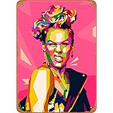 Amazon.com: Tuninize WPAP Pop Art Pink Singer Metal Tin Sign 8 X 12 ...
