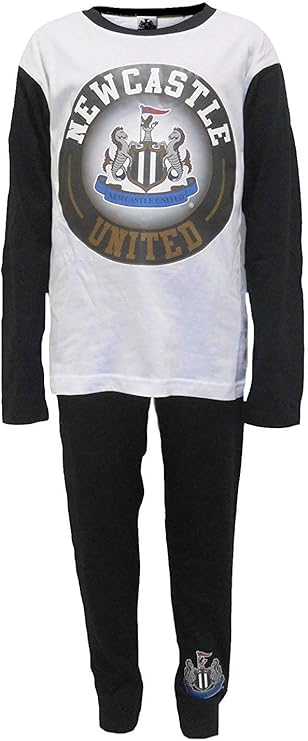 Boys Official Newcastle United NUFC Football Club Pyjamas, 5-6 Years ...