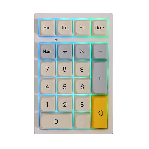 EPOMAKER TH21 21 Keys Hot Swappable Wired Numpad with RGB Backlight ...