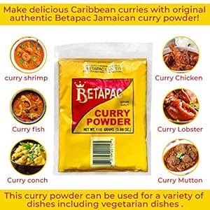 Amazon.com : Betapac Curry Powder - 3.88oz -3 Pack Size 3.88oz X 3 ...