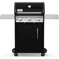 Weber Spirit E315 Gas BBQ, 3 Burners, Liquid Propane, Black (46512001 ...