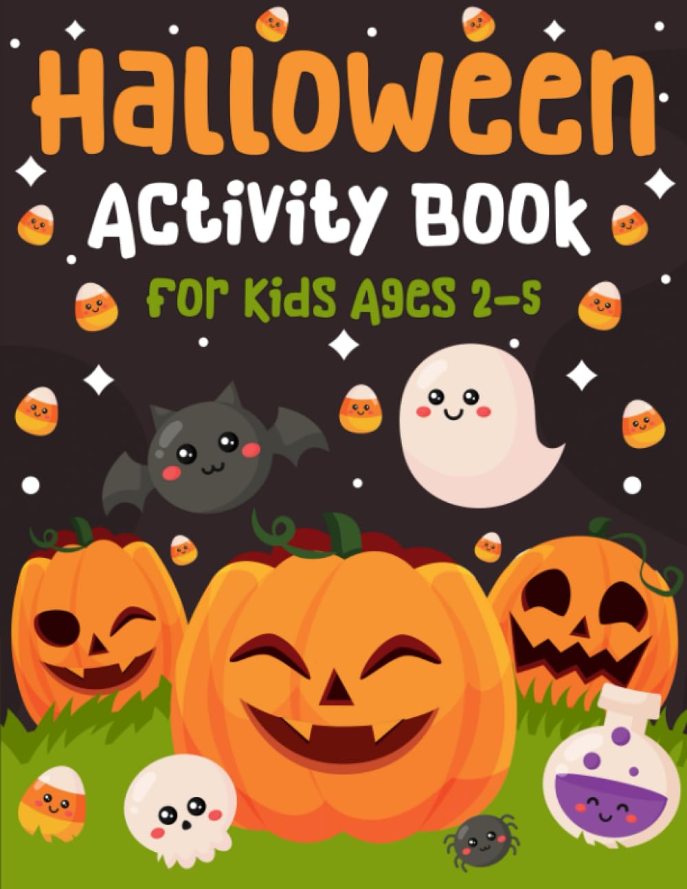 Mua Halloween Activity Book for Kids Ages 2-5: A Fun Halloween Workbook ...