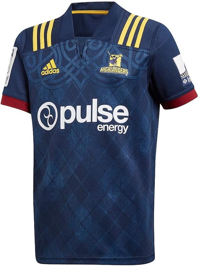 Amazon.com: adidas Highlanders Home Rugby Jersey, Medium Navy: Clothing