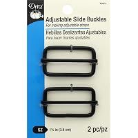 Amazon.com: Dritz 780-1 Adjustable Slide Buckles for 1-1/2-Inch Straps ...