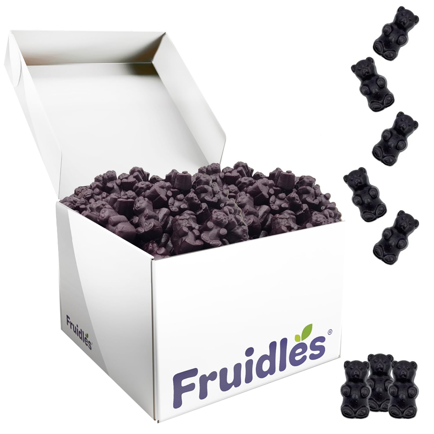 Fruidles Black Bear JuJu, Delicious Jelly Gummy Bear Candy, Fun and ...