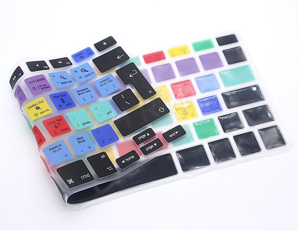 MMDW After Effects Shortcuts Keyboard Skin Hot Keys Keyboard Cover for ...