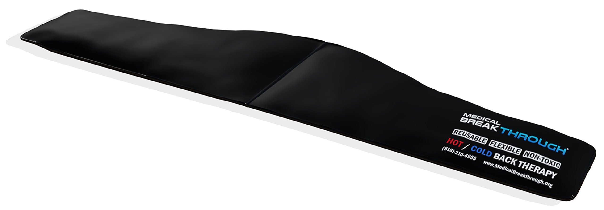 Medical Breakthrough Gel Clay Hot & Cold Reusable Pack (23 inches x 6 ...