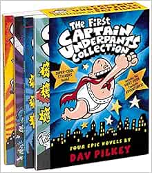 Amazon.com: The First Captain Underpants Collection (Books 1-4 ...