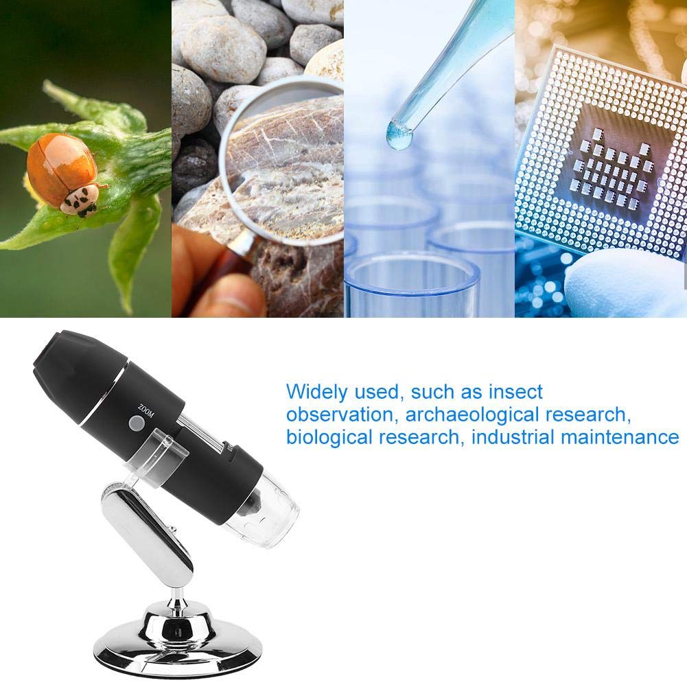 Science Education US Plug Digital Electronic Microscope,Akozon 480P ...