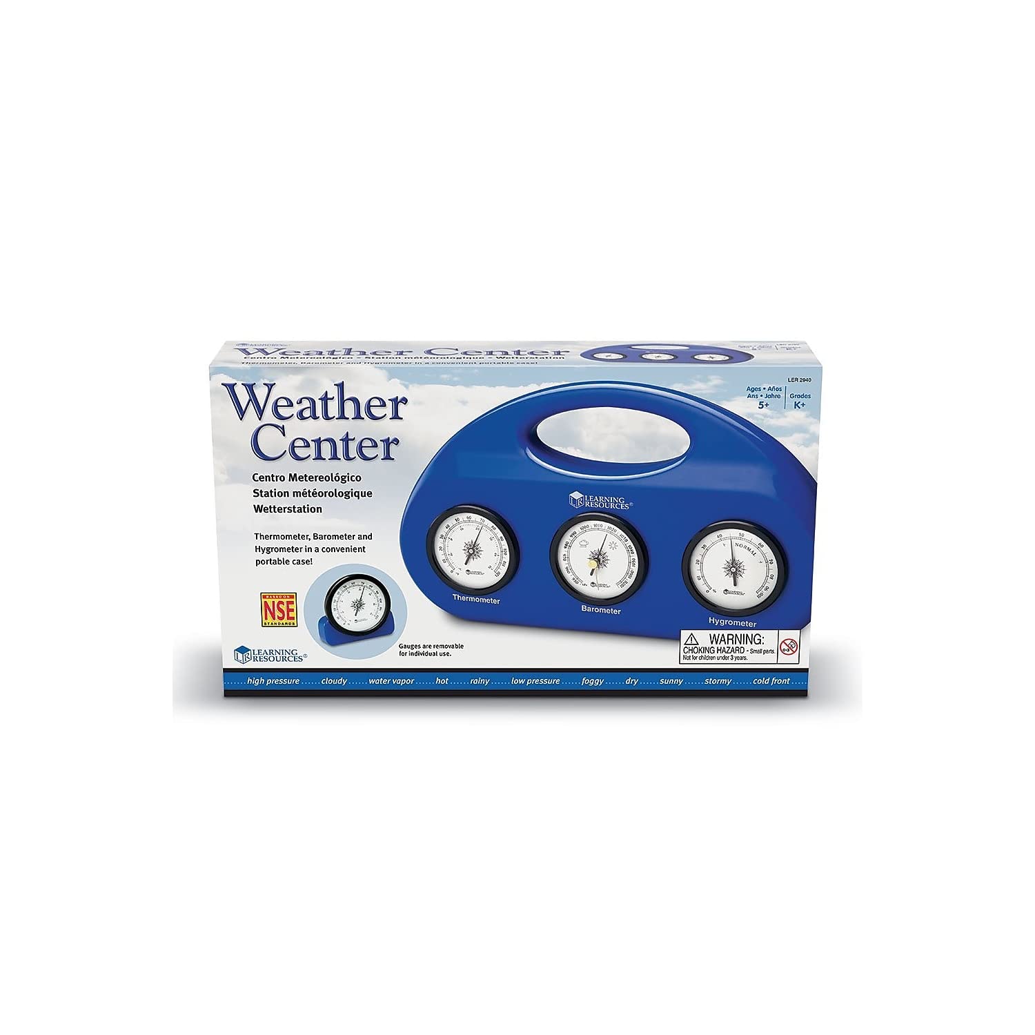 Mua Learning Resources Weather Center Kit, Weather Science for Kids ...