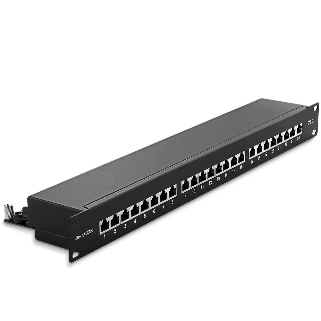 Mua deleyCON CAT 6 Patch Panel Distribution Panel 24 Port - Desktop 19 ...