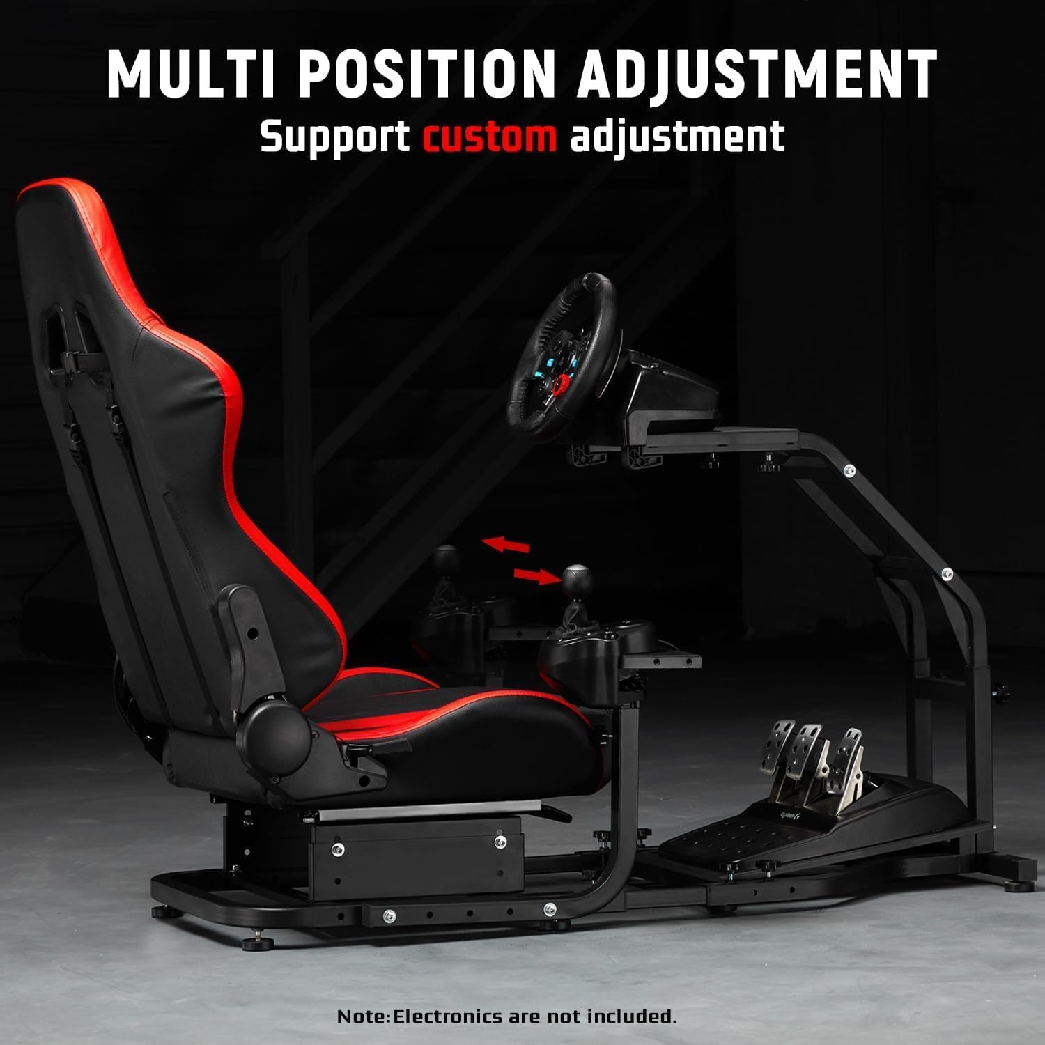 Mua Dardoo G29 Adjustable Gaming Sim Cockpit With Red Seat Fits for ...
