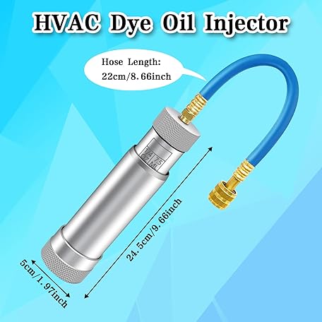 Mua AC Oil Injector for R1234YF, R134A, R410A, HVAC Dye Oil Injector ...