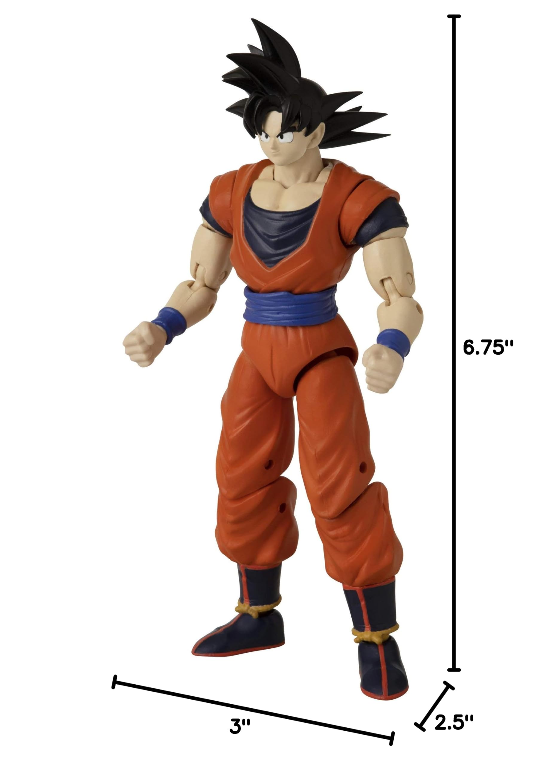 Mua Bandai Dragon Ball Super Dragon Stars Goku Action Figure Set, 3 ...