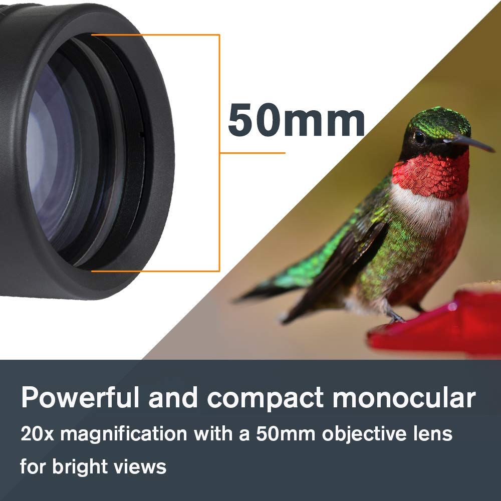 Celestron – Outland X 20x50 Monocular – Outdoor and Birding Monocular ...