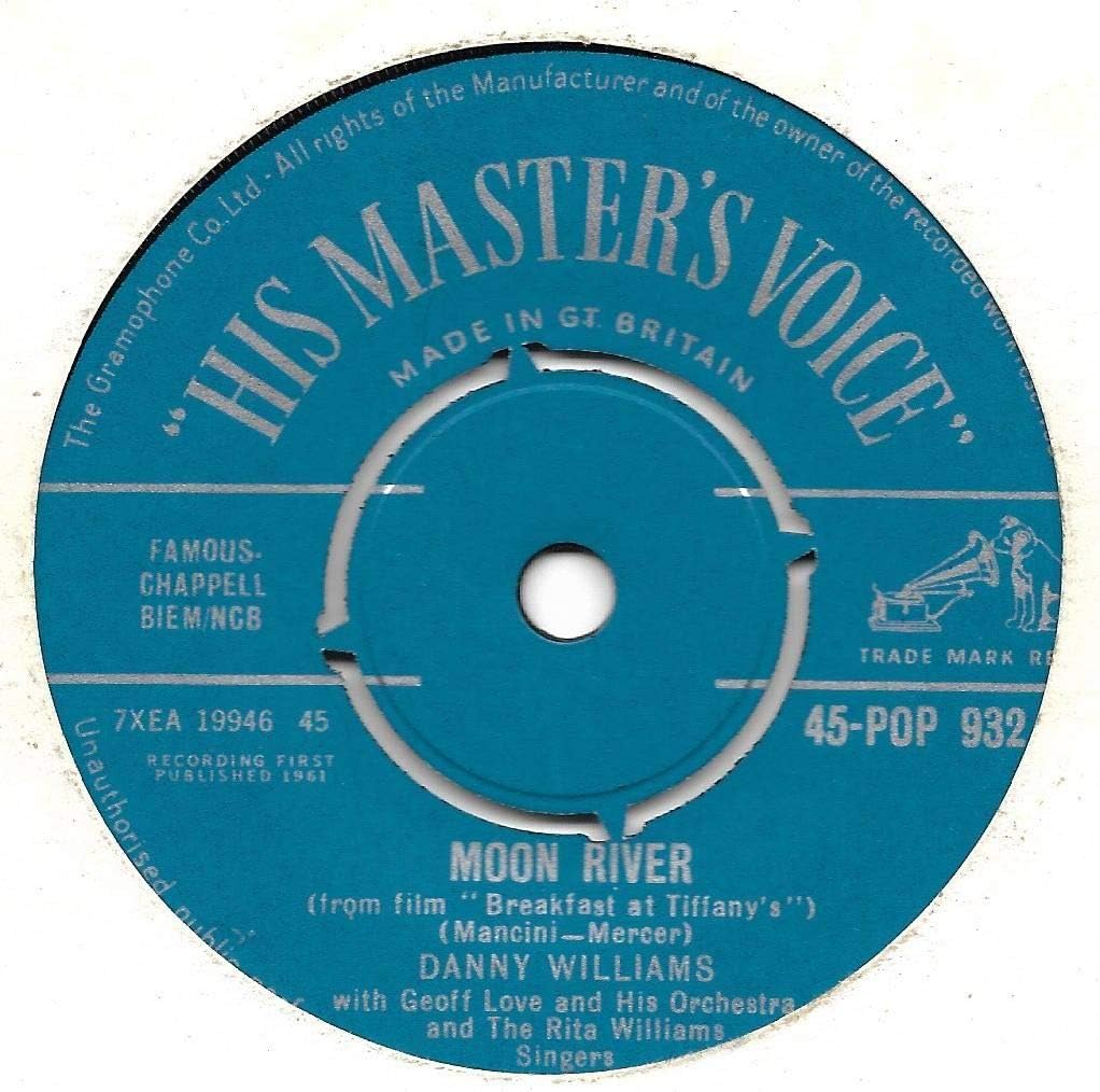 DANNY WILLIAMS - MOON RIVER 7in (34475): Amazon.co.uk: CDs & Vinyl