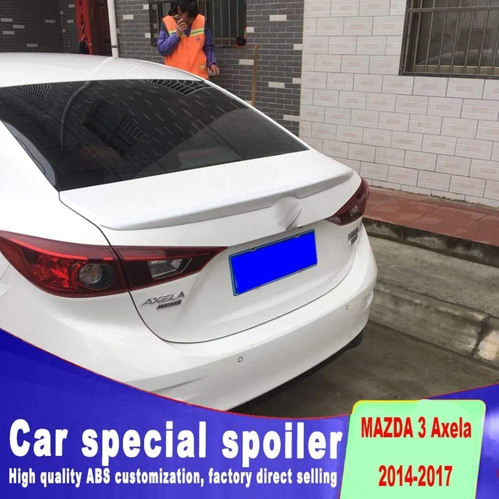 Buy XHNICE Rear Spoiler For Mazda 3 2014-2017 Rear Spoiler Fender Rear ...