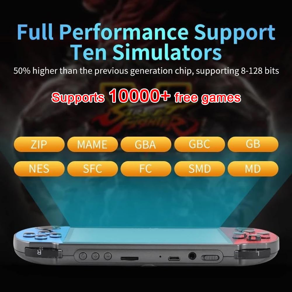 Mua FAITDER-X12 Plus 7-inch HD Screen Handheld Portable MP5, 10000 ...