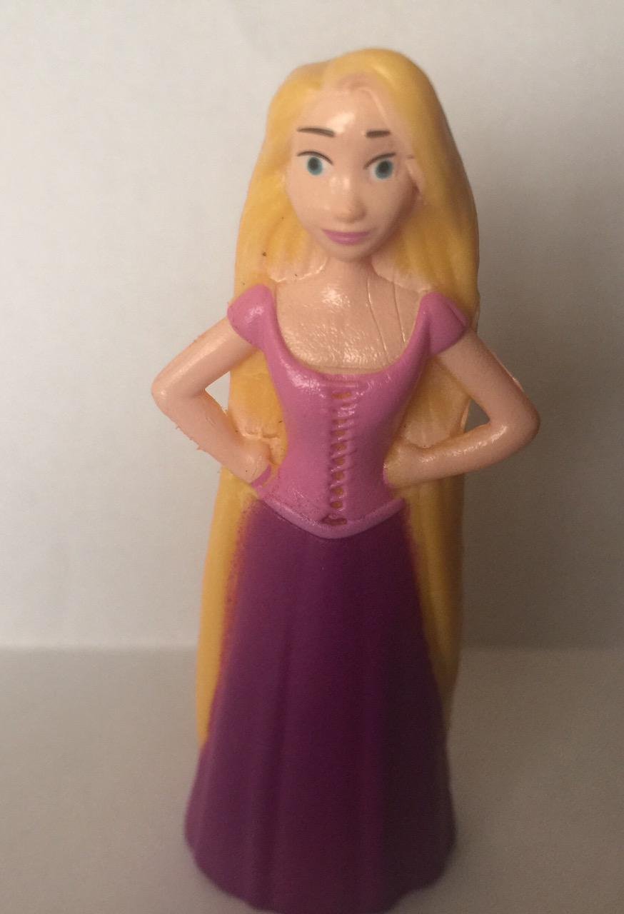 Buy WALT DISNEY / PIXAR PRINCESS RAPUNZEL TANGLED Mini Figure 1" Cake ...