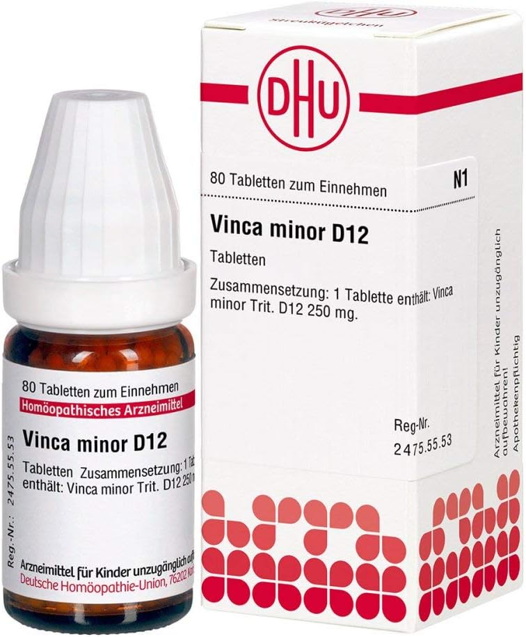 VINCA MINOR D 12 Tabletten 80 St: Amazon.de: Drogerie & Körperpflege