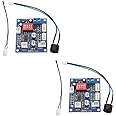 Amazon.com: Comidox 2PCS DC 12V 4 Wire PWM PC CPU Fan Temperature Control Speed Controller ...