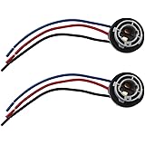 Amazon.com: GLL 2pcs Stradard 3157 3156 LED Bulbs Socket Holder Auto Car Plastic Waterproof Turn ...