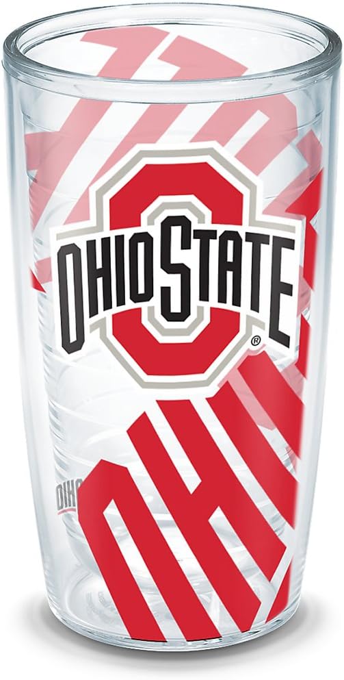 Amazon.com | Tervis 1289219 Ohio State Buckeyes Tumbler with Wrap, 16oz ...