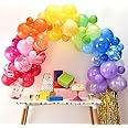 Amazon.com: Ginger Ray Rainbow DIY Balloon Arch Kit Party Decorations ...