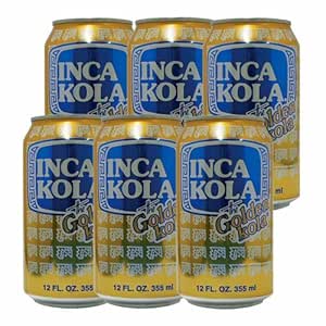Cola Inca (Inca Kola) latas 355mlX6 establecen las PC: Amazon.es ...